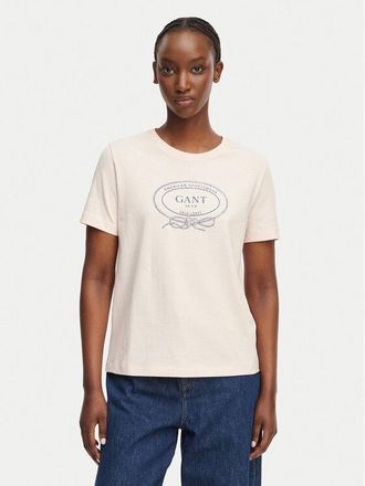 GANT T-Shirt 4201440 Rosa Regular Fit