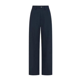 Seventy Pantalon large - Femme - Pantalons - Bleu - Taille: 34 FR