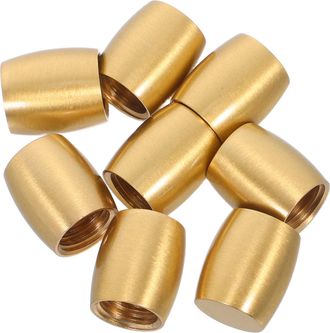 DOITOOL 8 St&uuml;ck Teiliges Kegelf&ouml;rmig Poliert f&uuml;r Holztabletts M&ouml;belst&uuml;tzen Schmuckk&auml;sten Schneidebretter Ablagen rutschfeste Unterlagen Oberfl&auml;chenschutz