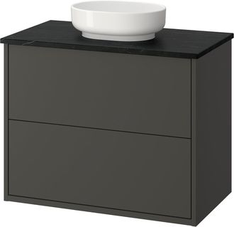 IKEA HAVB&Auml;CK / VINDEL&Auml;LVEN Waschbeckschr+Schubladen/Waschbeck
