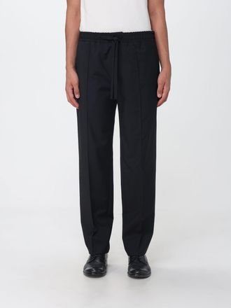 Valentino Garavani Pantalon en twill avec taille &eacute;lastiqu&eacute;e et cordon de serrage