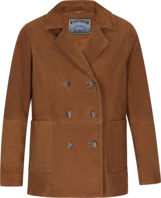 Dreimaster Dreimaster Jacke Frauen Cognac