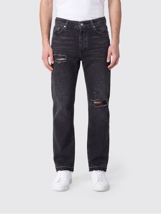 Represent Jean Heaton coupe droite en denim &agrave; effet us&eacute;