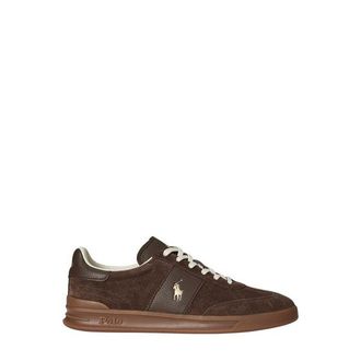 Polo Ralph Lauren Baskets basses en cuir de vache su&eacute;d&eacute;