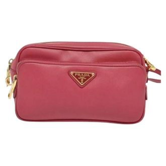 Prada Sac bandouli&egrave;re Vintage Pre-owned - Femme - Pre-owned - Rose - Taille: ONE Size