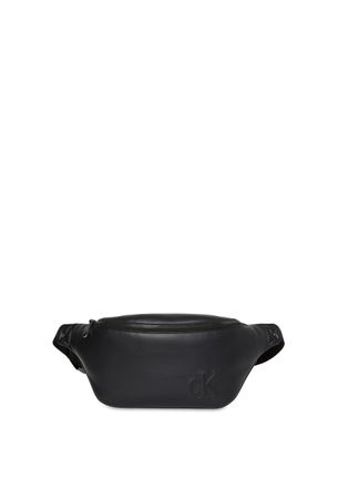 Calvin Klein G&uuml;rteltasche CALVIN KLEIN BOLD CK WAISTBAG, Gr. B/H/T: 36cm x 13cm x 8cm, schwarz, Lederimitat, unifarben, Taschen G&uuml;rteltasche, Unisex Bauchtasche, M