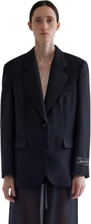 Erika Cavallini Semi Couture Femme, Vestes, Noir, Taille: 40 FR Veste Semi-Couture