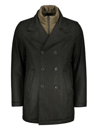 Herno manteau &agrave; empi&egrave;cements - Vert