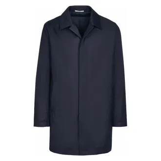 Pal Zileri Eleganter Mantel - - Coats - Herren - Blau - XL