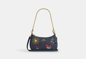Coach Teri Mini-Umh&auml;ngetasche Mit Stickerei