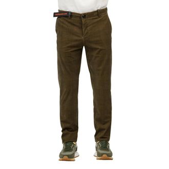 Roberto Ricci Design Bedruckte Technische Samt Karottenhose - - Trousers - Herren - Gr&uuml;n - XL
