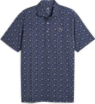 Puma Polo de golf MATTR Port Homme, V&ecirc;tements, Blanc, L