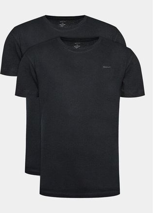 GANT T-Shirt-Set C-Neck 2 Pack 900002008 Schwarz Regular Fit
