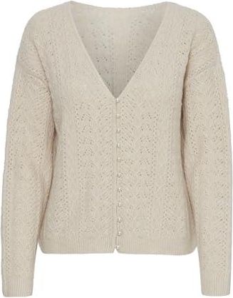 Ichi Ihliyanna Ca2 Sweater, 124301/Almond Milk, M Femme