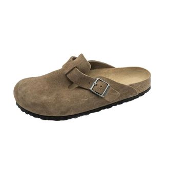 Birkenstock Boston Braided Narrow Fit - Femme - Chaussures - Brun - Taille: 38 EU