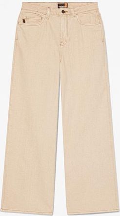 Timberland Jeans mit weitem Bein f&uuml;r Damen in Beige, Damen, Beige, Gr&ouml;&szlig;e