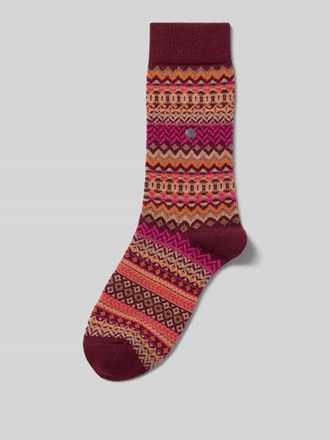 Burlington Socken aus elastischem Schurwolle-Mix mit Baumwoll-Anteil