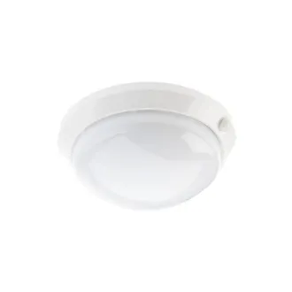 Fabas Luce 2796-61-102 plafonnier avec d&eacute;tecteur de mouvement diam&egrave;tre: 30 cm 60 w E27 blanc - Fabas