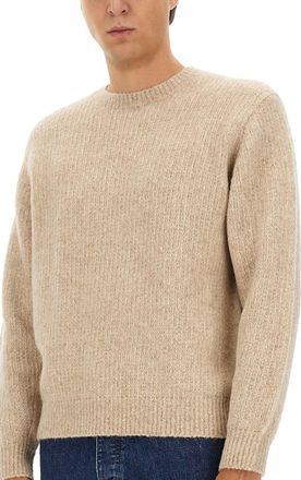 Sunflower Yak-Alpaca Blend Sweater - Beige