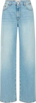 Iceberg Femme, Jeans, Bleu, Taille: W28 Pantalon coupe Tailoring 5 poches