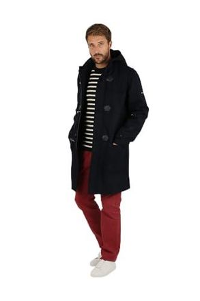 Armor Lux Duffle Coat Quimper - drap de laine Navire Xs