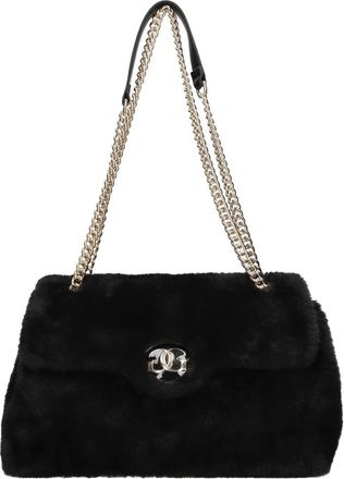 Ga&euml;lle Paris Femme, Sacs, Noir, Taille: ONE Size Sac en fausse fourrure