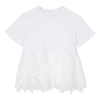 Cecilie Bahnsen Femme, Tops, Blanc, Taille: 36 FR Connie T-shirt