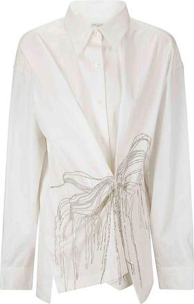Dries Van Noten Hemd - Creme