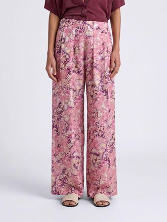 Momoni Pantalon Femme couleur Violet