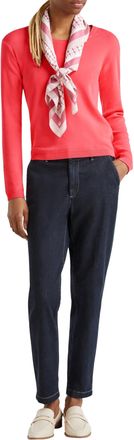 Benetton Damen Maglia G/C M/L 1091d1m08 Pullover, Rosa, XXS