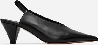Arket Slingback-Lederpumps -Schwarz