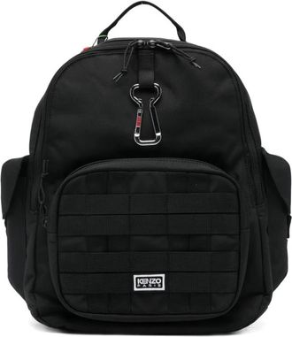 Kenzo Homme, Sacs, Noir, Taille: ONE Size Jungle Backpack