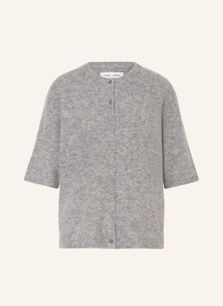 Sams&oslash;e & Sams&oslash;e Sams&oslash;e Sams&oslash;e Strickjacke Saanoura Mit Alpaka grau