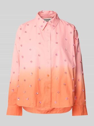 Essentiel Regular Fit Hemdbluse mit Pailletten Modell Harkansas