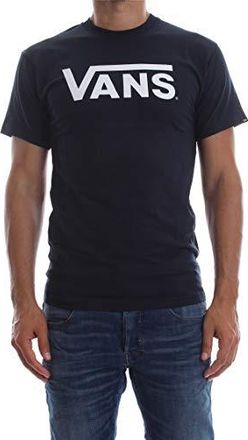 Vans Herren Classic T - Shirt, Blau (Navy/white), X-Large