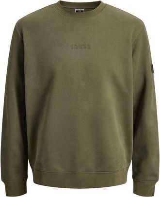 Jack & Jones Sweatshirt JCOPOINT SWEAT BADGE CREW NECK BF