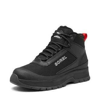 Sorel Homme Outing NW Sneaker Mid WP Botte Tendance, Black, Black, 42 EU