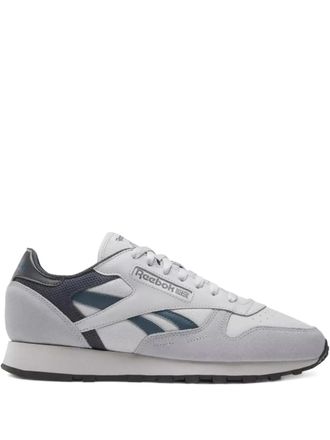 Reebok baskets Classic Leather Grey - Blanc