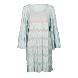 Antonino Valenti Yayoi Kusama Seidenmischkleid - - Dresses - Damen - Gr&uuml;n - S