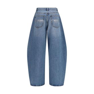 Alexander Wang Womens Blue Cotton Jeans Denim Clothing