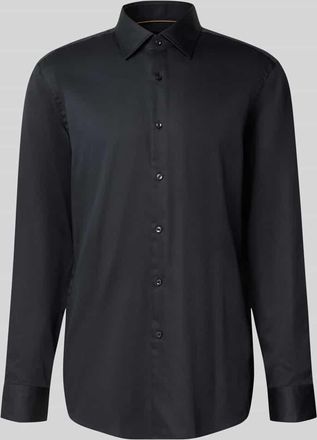 HUGO BOSS Slim Fit Businesshemd aus reiner Baumwolle Modell H-HANK KENT-C1