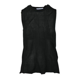 Alpha Studio Femme, Tops, Noir, Taille: 38 FR Gilet