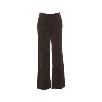 Cambio Femme, Pantalons, Brun, Taille: 30 FR Pantalon Large Amelie