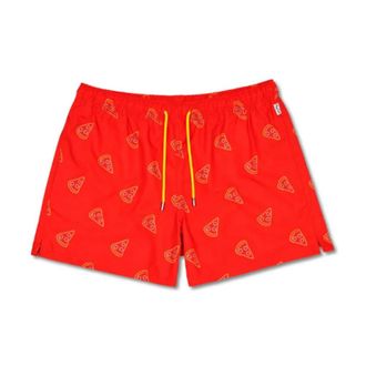 Happy Socks Costume da Bagno - - Swimwear - Herren - Rot - S