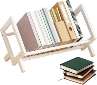Generic Schreibtisch-B&uuml;cherregal - Mini-Tischregal, vielseitige Aufbewahrungshalterung, vertikales Organizer-Layout ausziehbar mit platzsparender Funktion | L