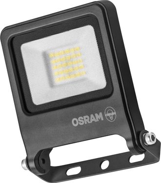 Osram ENDURA FLOOD PC 20W LED-Fluter, 4000K kaltwei&szlig;, 1800 Lumen, IP65 Flutlicht f&uuml;r Au&szlig;enbereiche, recyceltes Aluminium, 110&deg; Abstrahlwinkel