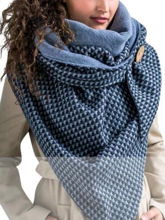 Heekpek &Eacute;charpe Femme Mode Chic Foulards Ch&acirc;les &Eacute;charpe Chale Femme Wrap &Eacute;charpes Ch&acirc;les Couleur Unie &Eacute;charpe Chaud R&eacute;tro Automne Hiver &Eacute;charpe Chaude D&eacute;contr