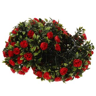 BESPORTBLE K&uuml;nstliche Buchsbaumkugel 22cm Dekorative Gr&uuml;ne Formschnitt Pflanzenkugel aus Kunststoff Wetterfeste Kunstrasenkugel f&uuml;r Hochzeiten und Wohnraumdeko