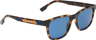 Lacoste Homme, Accessoires, Multicolore, Taille: ONE Size Lunettes de Soleil Inject&eacute;es Marron L980Srg-242