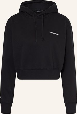 Salomon Hoodie Short schwarz